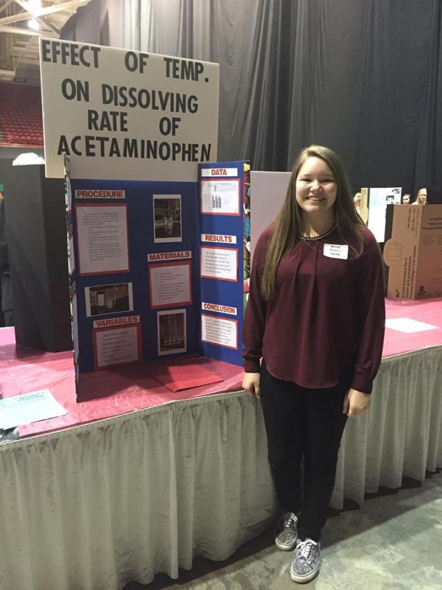 PEPPERS REPRESENTS CHS AT REGIONAL SCIENCE FAIR | Clearwater High School